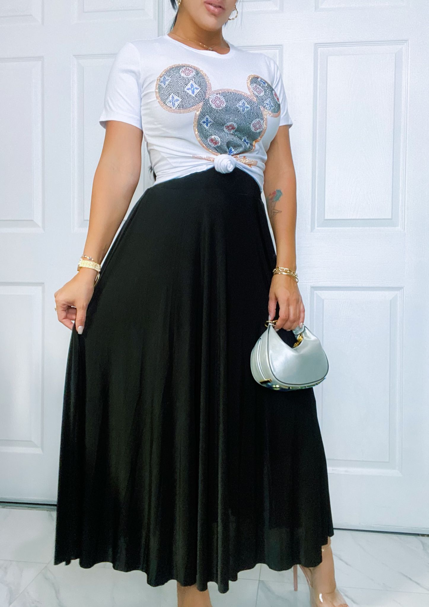 Long Black Skirt – AVANSHI