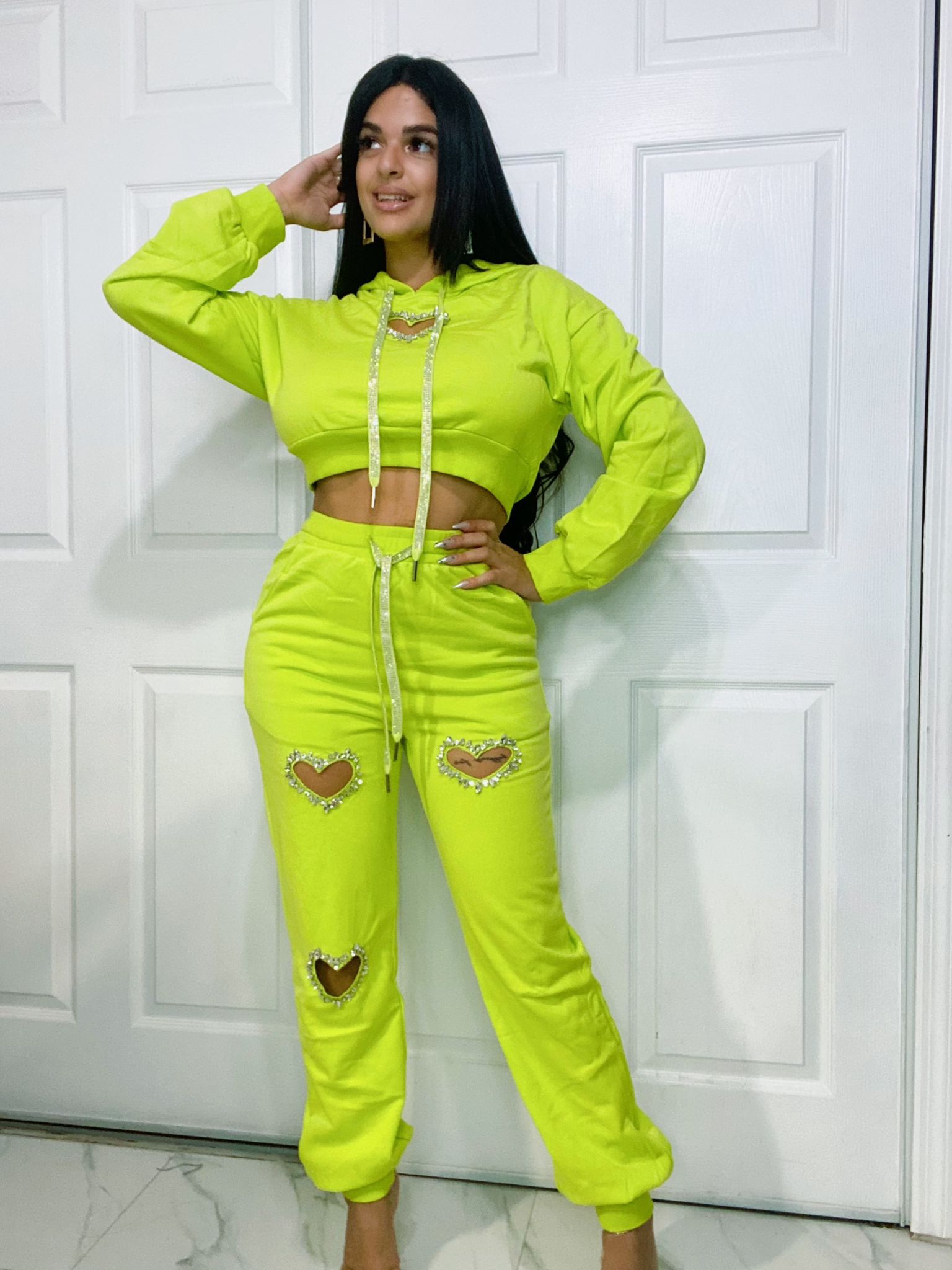 Diamond Heart Set – AVANSHI